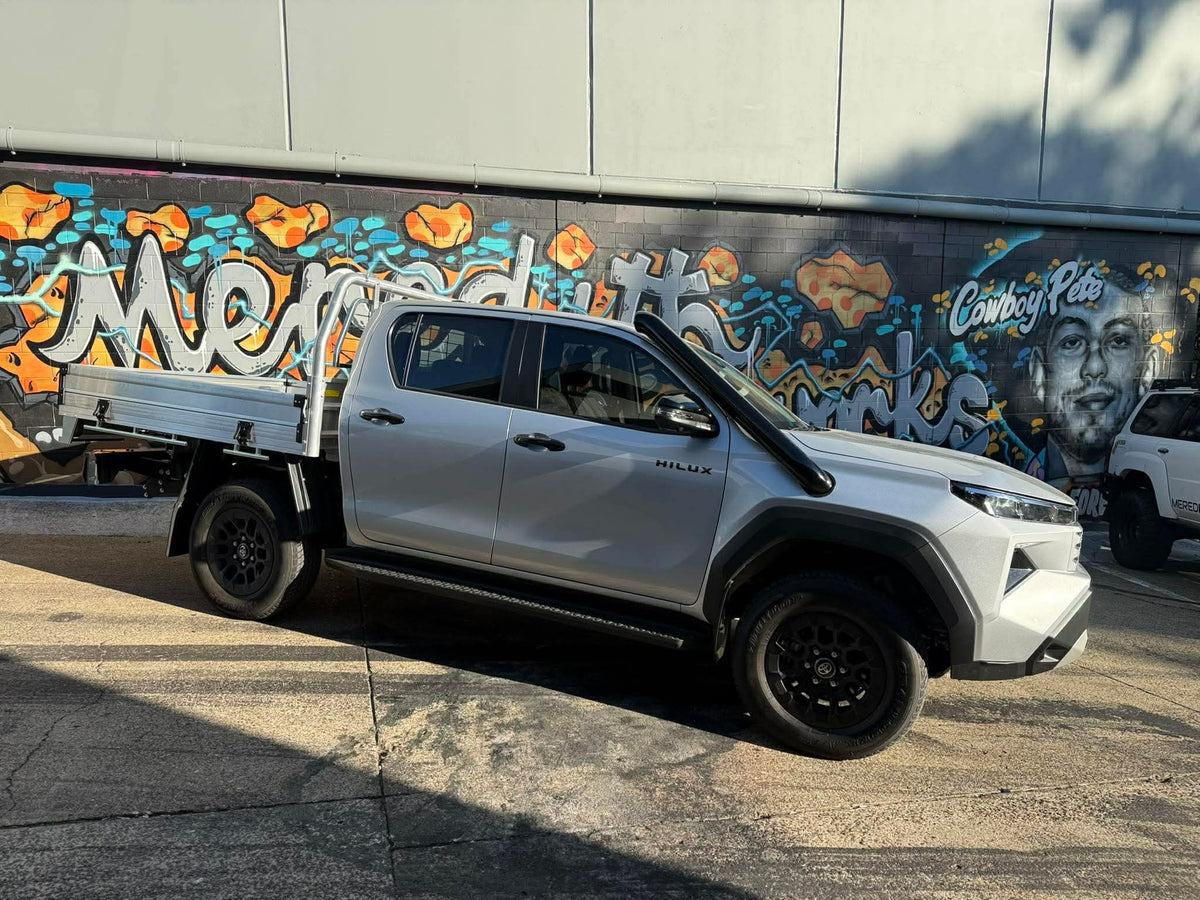 2026 N90 Hilux 4" Stainless Steel Snorkel Kit – Meredith Metalworks